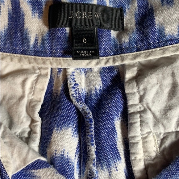 J. Crew | Shorts | J Crew Print Short Size | Poshmark